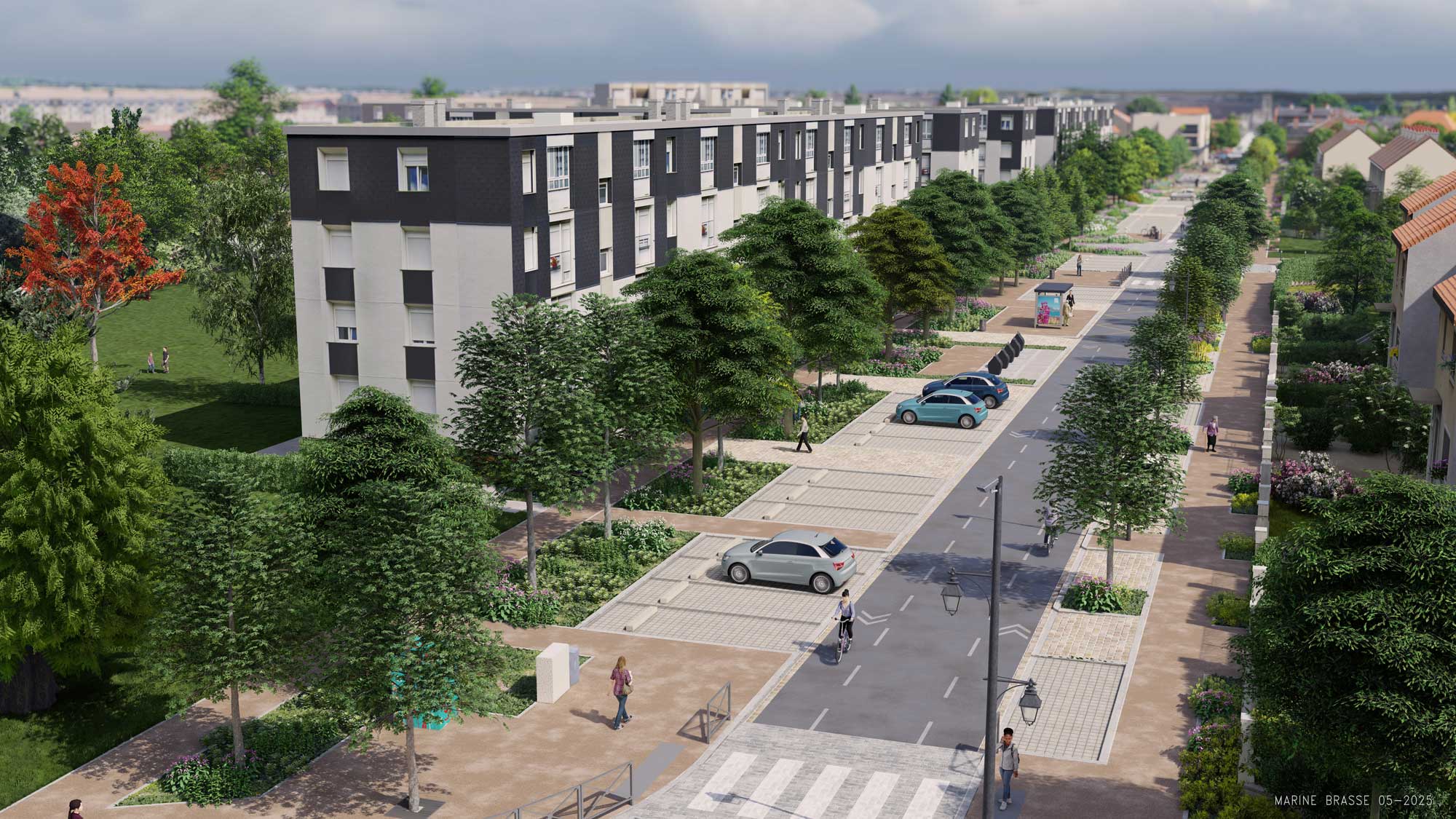 Requalification de l'avenue de Pasly - Ville de Soissons